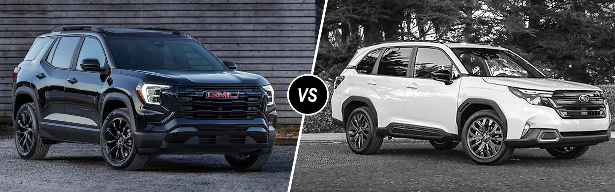2025 GMC Terrain vs 2025 Subaru Forester near Harvey, LA - Mossy Motors